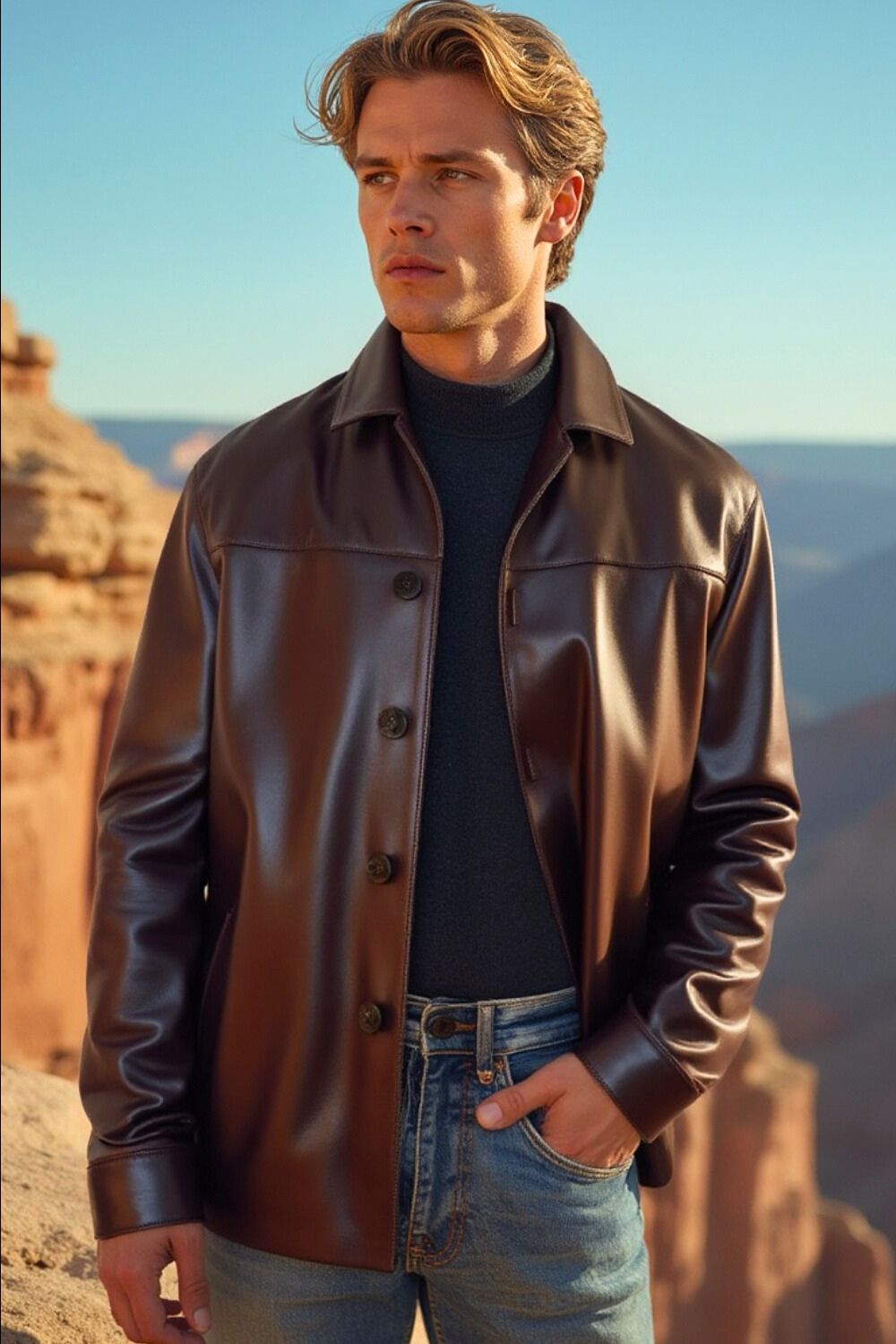 Quentin Leather Jacket – Spellezo